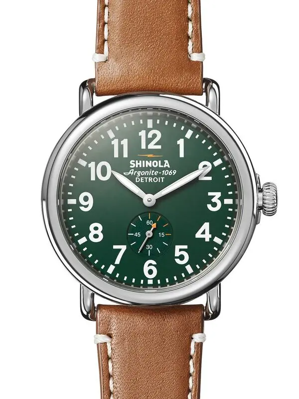 Shinola The Runwell 41mm - Green