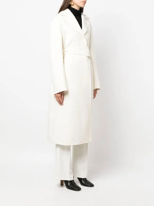 JIL SANDER Belted Single-breasted Coat
