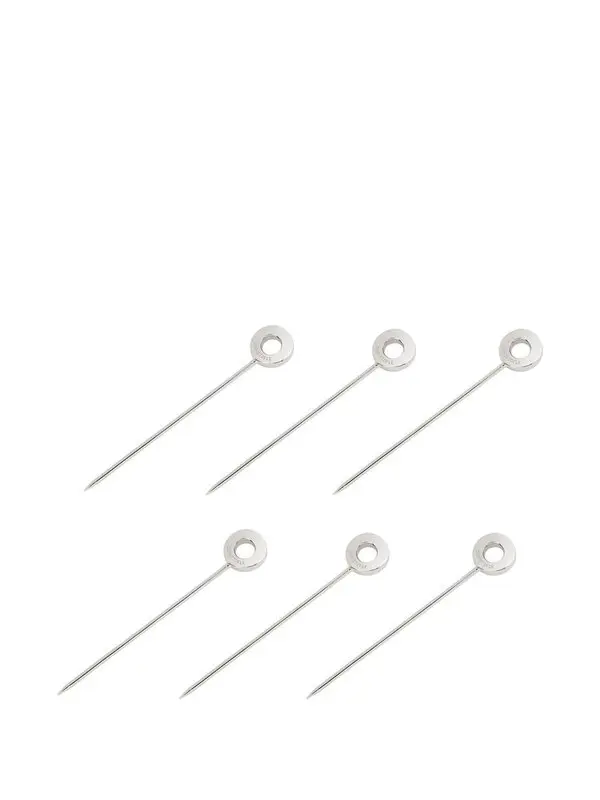 Christofle Oh Cocktail" Picks, Set Of 6