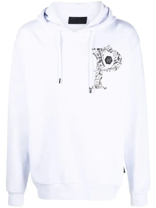 Philipp Plein Money Graphic-print Hoodie