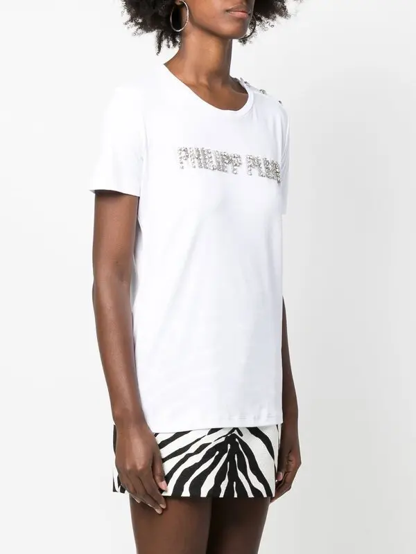 Philipp Plein Logo-embellished T-shirt