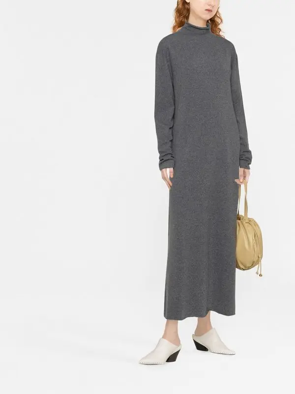 JIL SANDER High-neck Knitted Dress