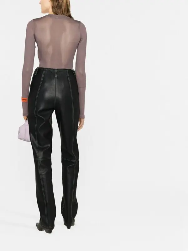 Heron Preston Logo-patch Long-sleeve Top