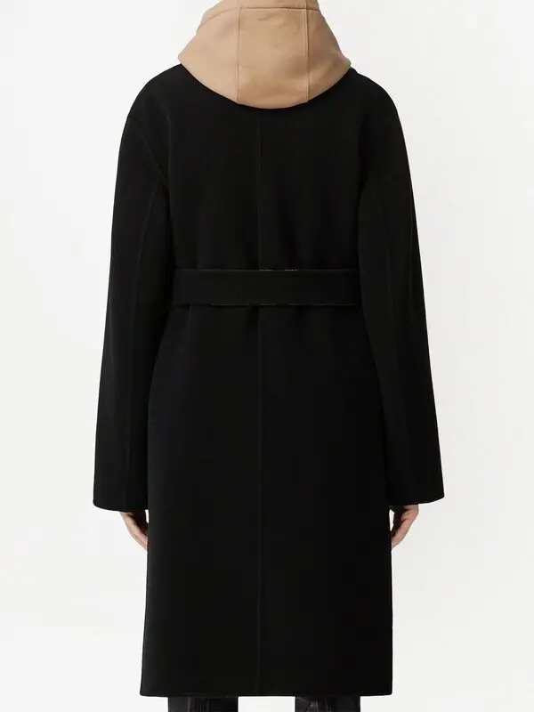 Burberry Check-pattern Reversible Wool Coat