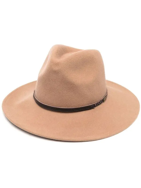 Barbour Tack Wool Fedora - Brown