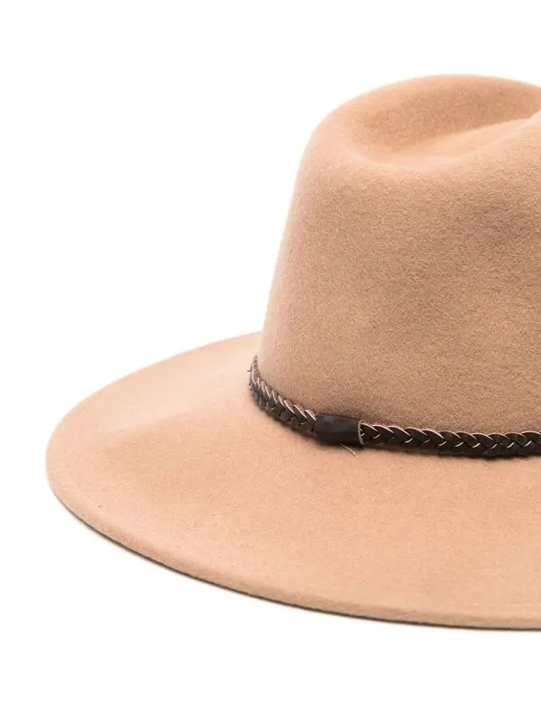 Barbour Tack Wool Fedora - Brown