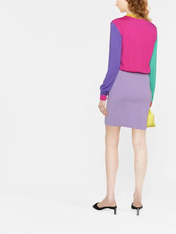 moschino pink sweater dress Moschino Girls Teddy Logo Sweater Dress in Pink