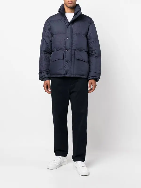 RASSVET Embroidered Logo Puffer Jacket