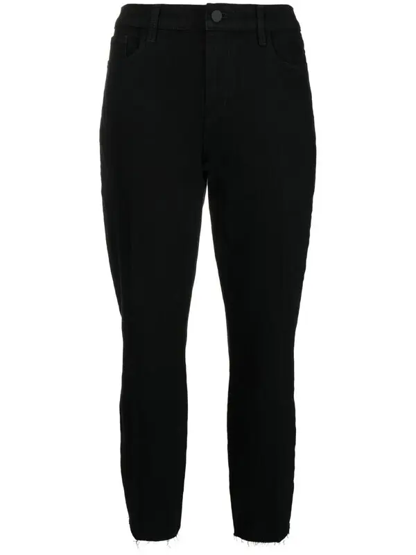 L'Agence High-rise Sada Cropped Jeans