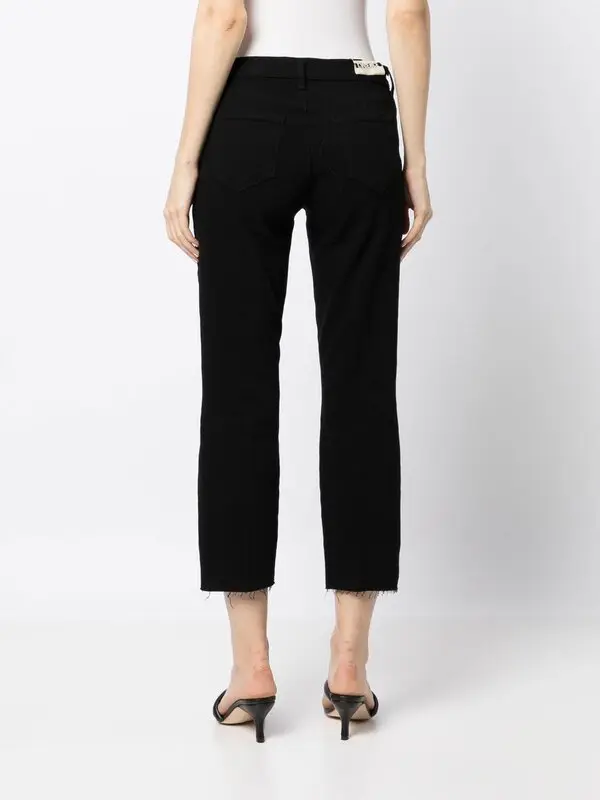 L'Agence High-rise Sada Cropped Jeans