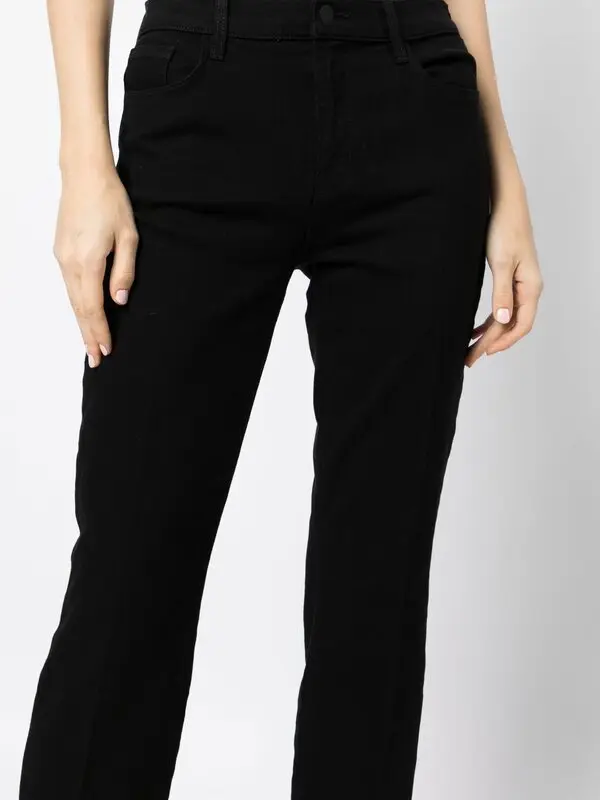 L'Agence High-rise Sada Cropped Jeans
