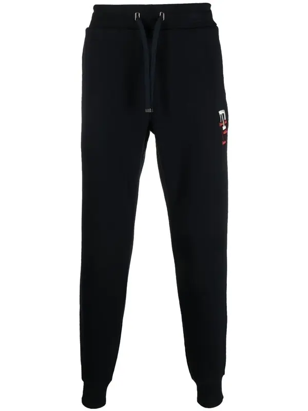 Tommy Hilfiger Embroidered-logo Drawstring Joggers