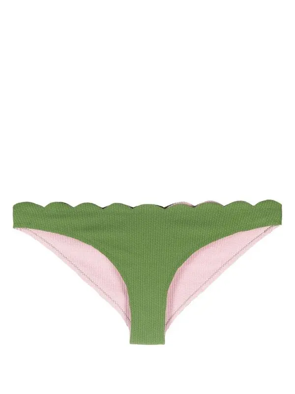 Marysia Santa Barbara Scallop-edge Bikini Bottoms