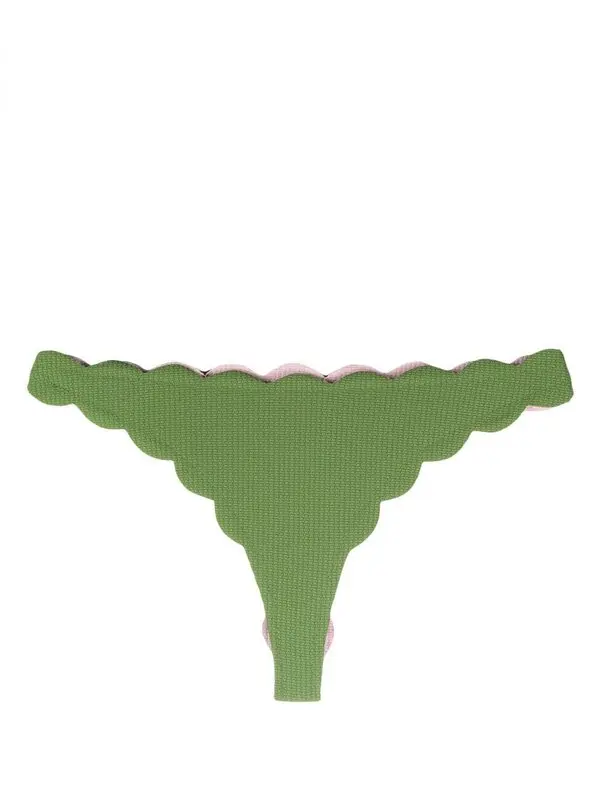 Marysia Antibes Scallop-edge Bikini Bottoms