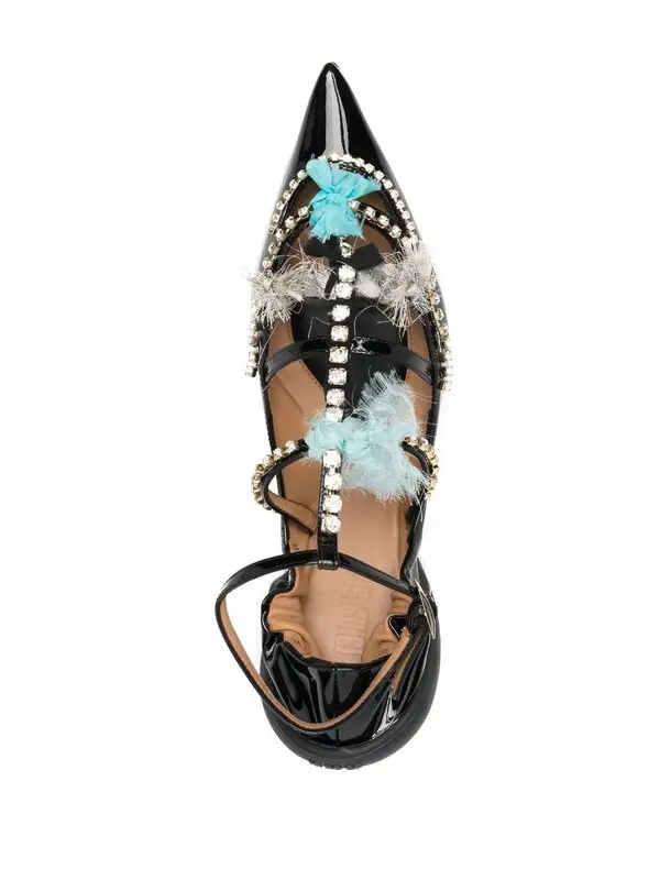 13 09 SR Crystal-embellished Sandals