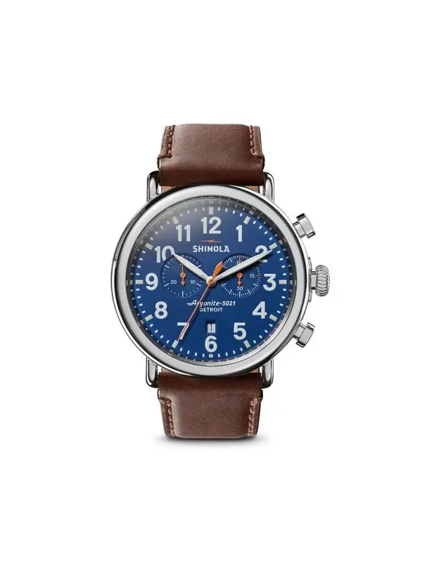 Shinola Runwell Chrono 47mm - Blue