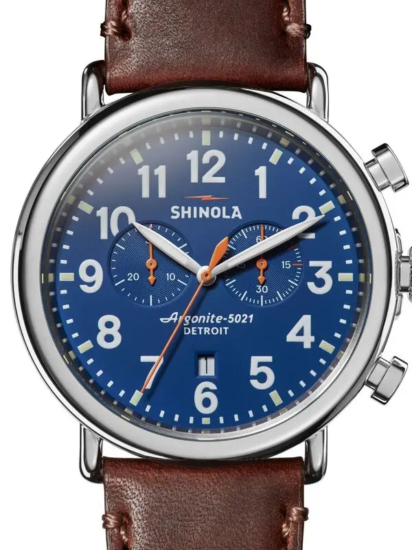 Shinola Runwell Chrono 47mm - Blue