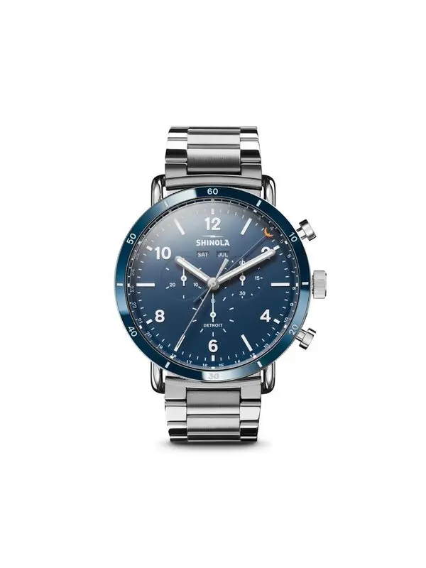 Shinola Canfield Sport Chronograph 45mm - Blue
