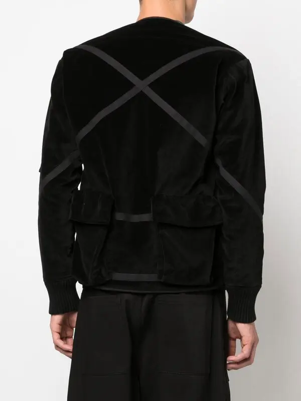 GREG LAUREN Velvet Patchwork Jacket