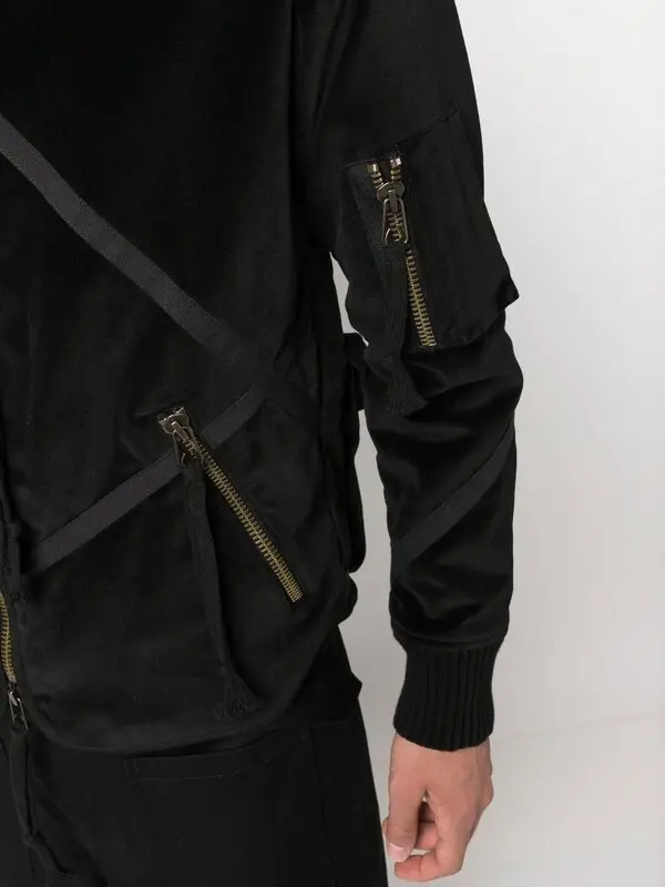 GREG LAUREN Velvet Patchwork Jacket
