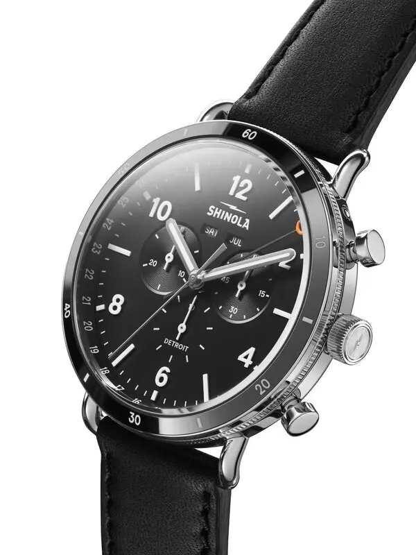 Shinola Canfield Sport 45mm - Black