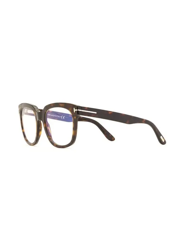 TOM FORD Tortoiseshell Square Sunglasses