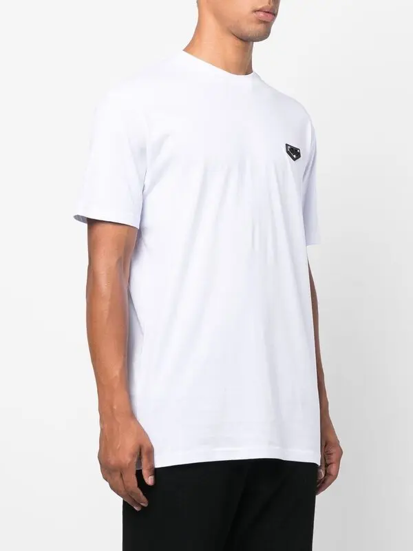 Philipp Plein Logo-patch Crew-neck T-shirt