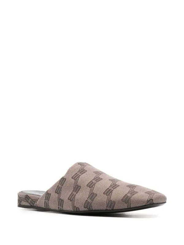 Balenciaga Monogram-jacquard Mules