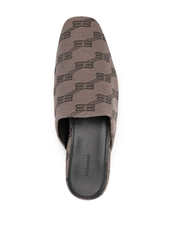 Balenciaga Monogram-jacquard Mules