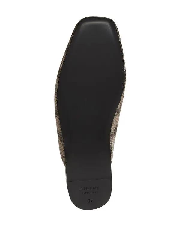 Balenciaga Monogram-jacquard Mules