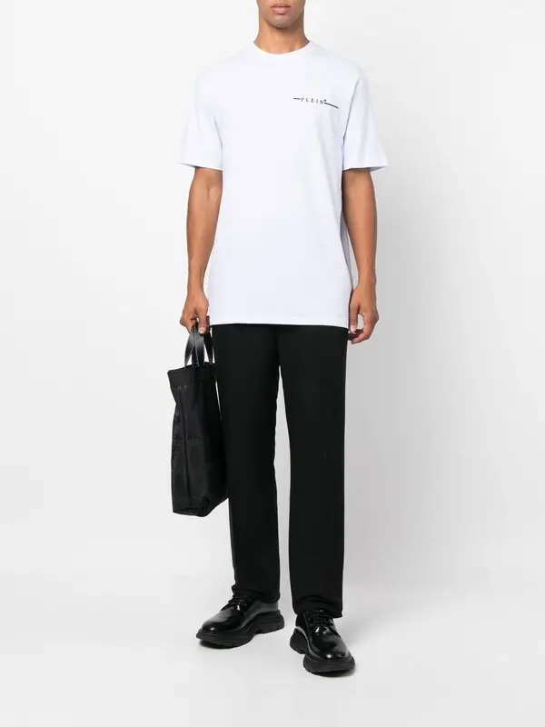 Philipp Plein Flocked Logo-print T-shirt