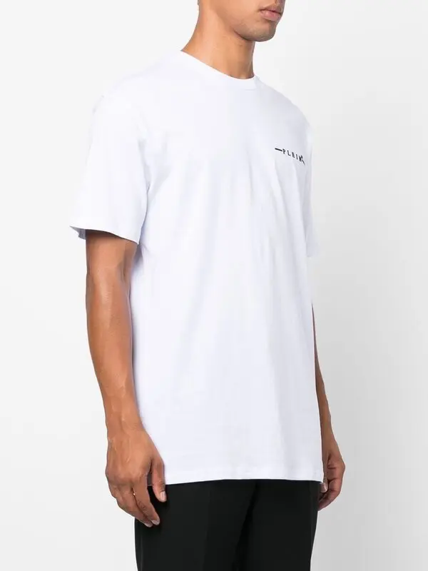 Philipp Plein Flocked Logo-print T-shirt