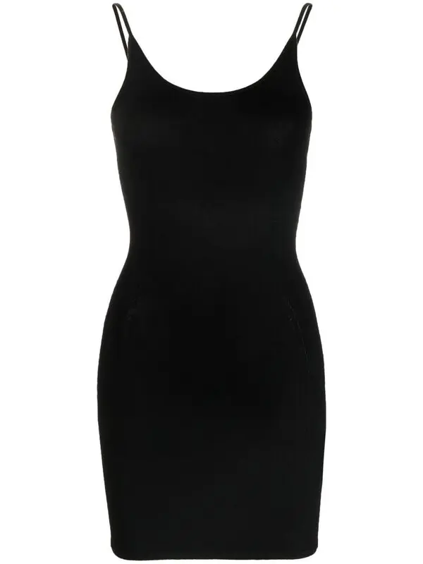 DION LEE Spaghetti Strap Mini Dress - Black