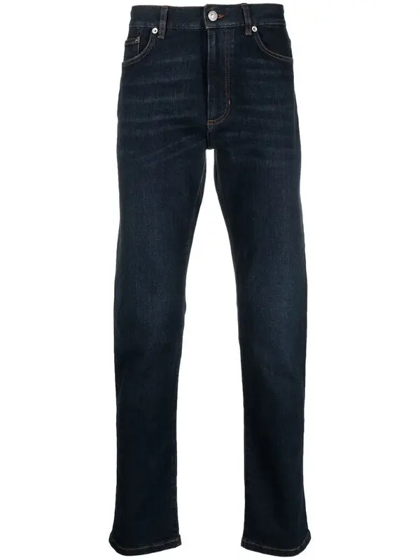 Zegna Slim-fit Jeans - Blue