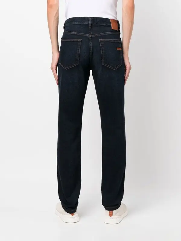 Zegna Slim-fit Jeans - Blue