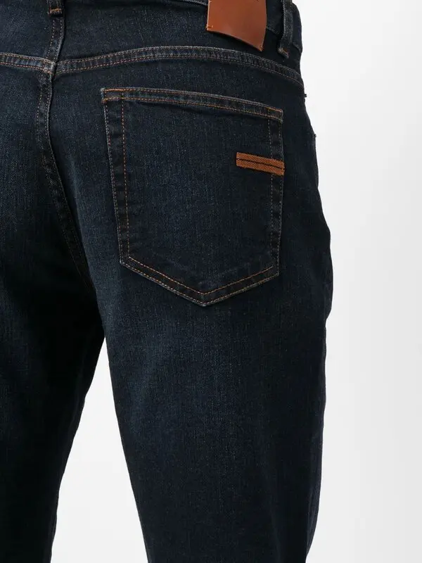 Zegna Slim-fit Jeans - Blue