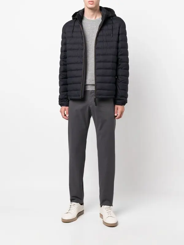 Zegna Crew Neck Sweater - Grey