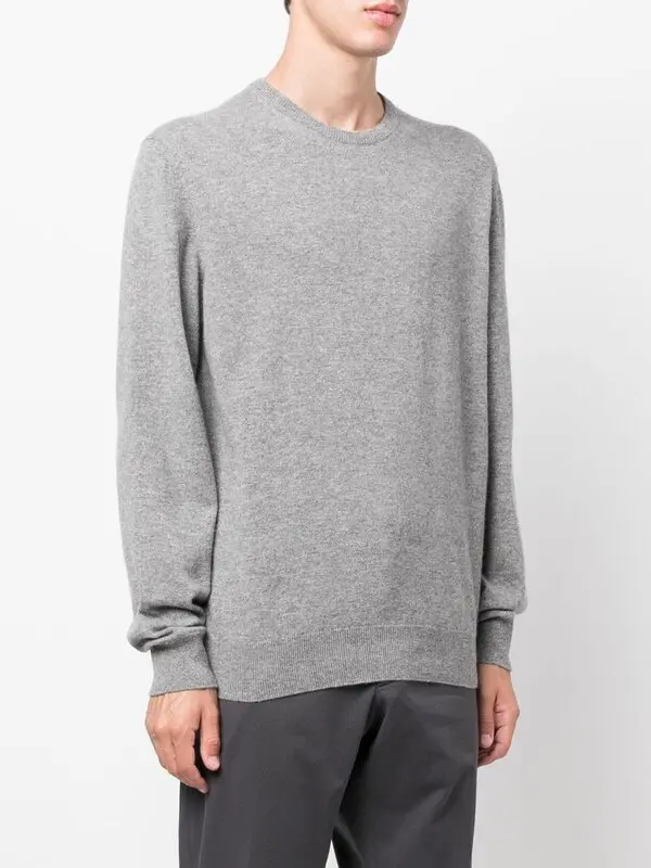 Zegna Crew Neck Sweater - Grey