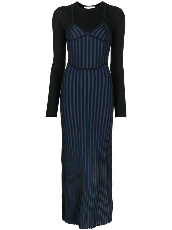 DION LEE Two-tone Corset Dress