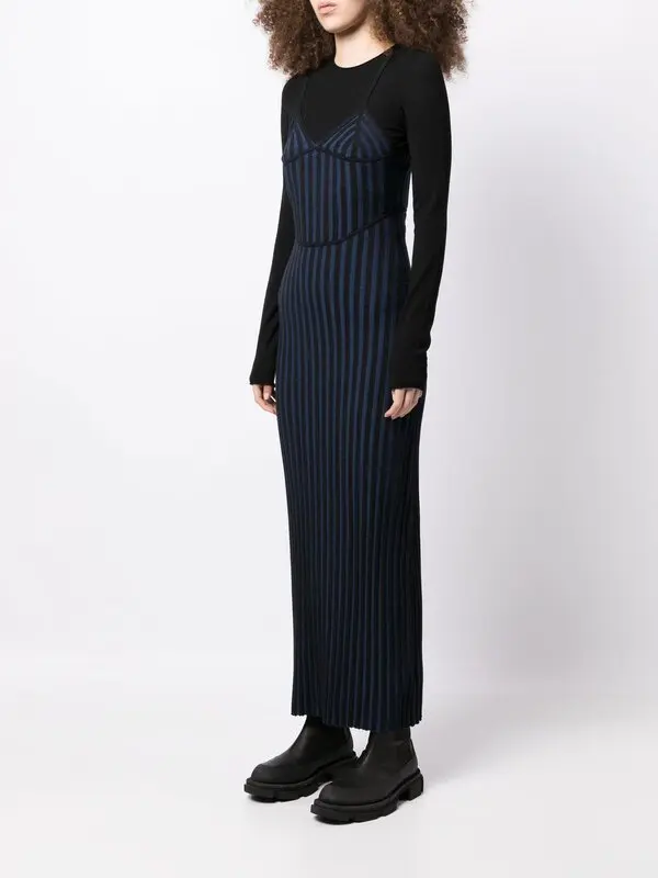 DION LEE Two-tone Corset Dress