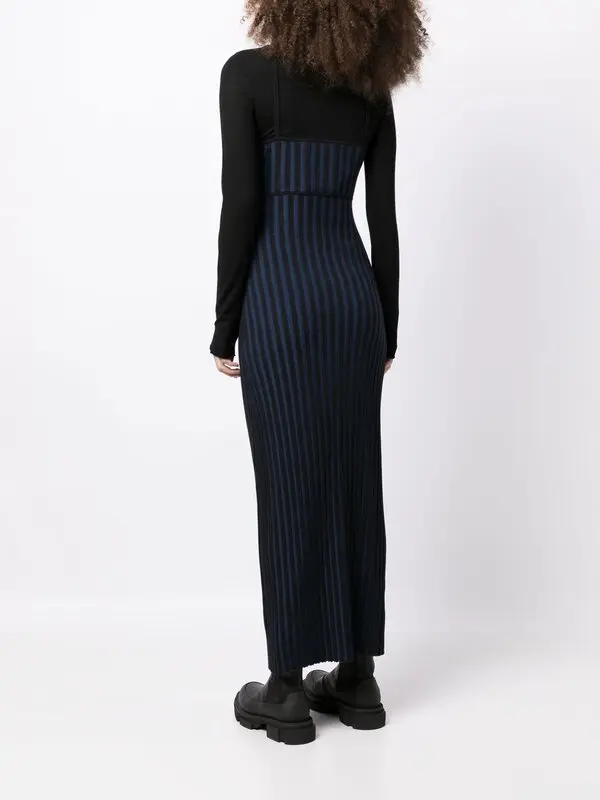 DION LEE Two-tone Corset Dress