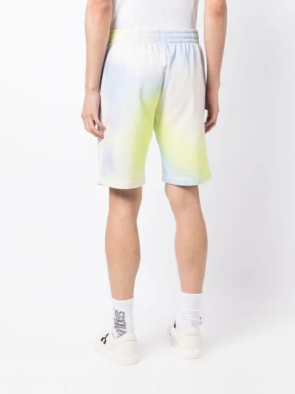 BLUE SKY INN Embroidered Logo Tie-dye Shorts
