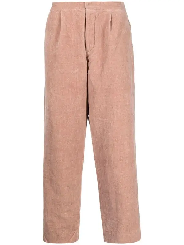 UMA WANG Cropped Wool Trousers