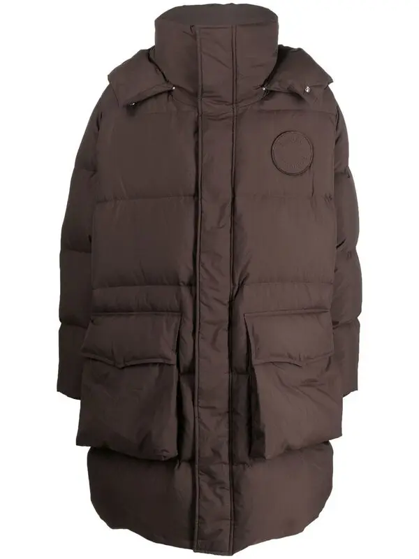 ÉTUDES STUDIO Detachable-hood Puffer Coat