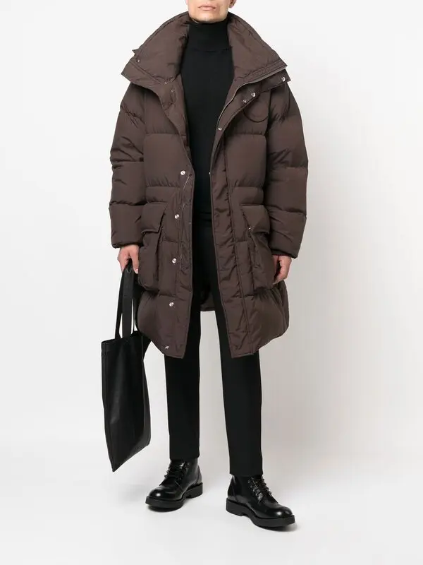 ÉTUDES STUDIO Detachable-hood Puffer Coat