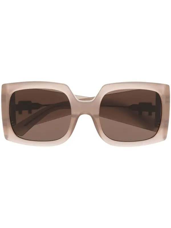 AMBUSH Fhonix Oversized Sunglasses - Brown