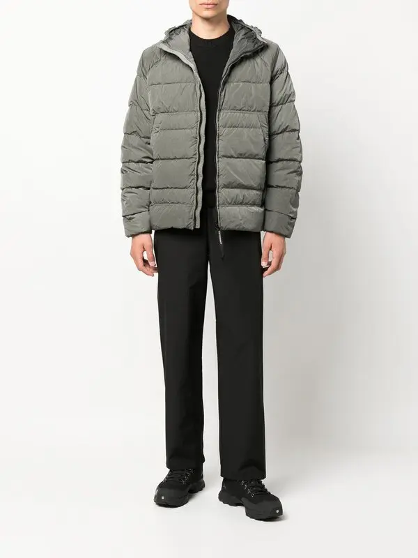 C.P. COMPANY Eco-chrome R Hooded Down Jacket