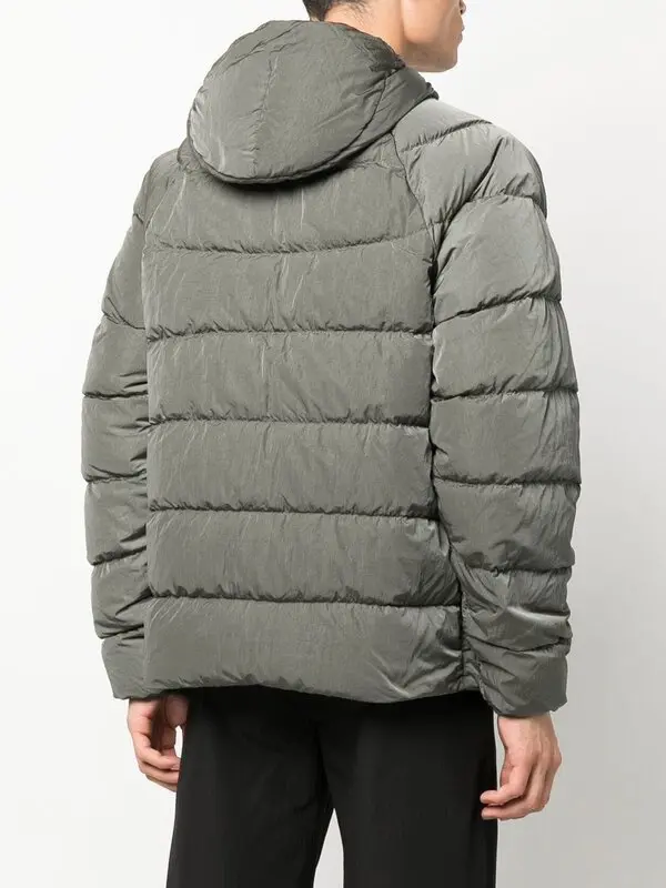 C.P. COMPANY Eco-chrome R Hooded Down Jacket