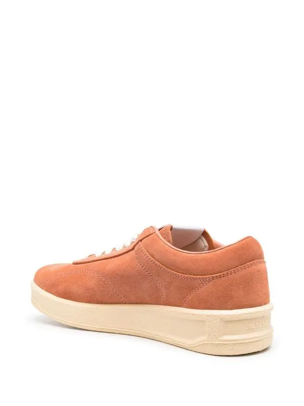 JIL SANDER Embossed Logo Lace-up Sneakers