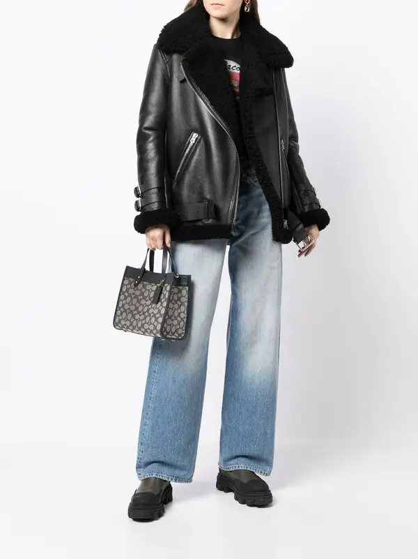 COACH Monogram Pattern Tote Bag